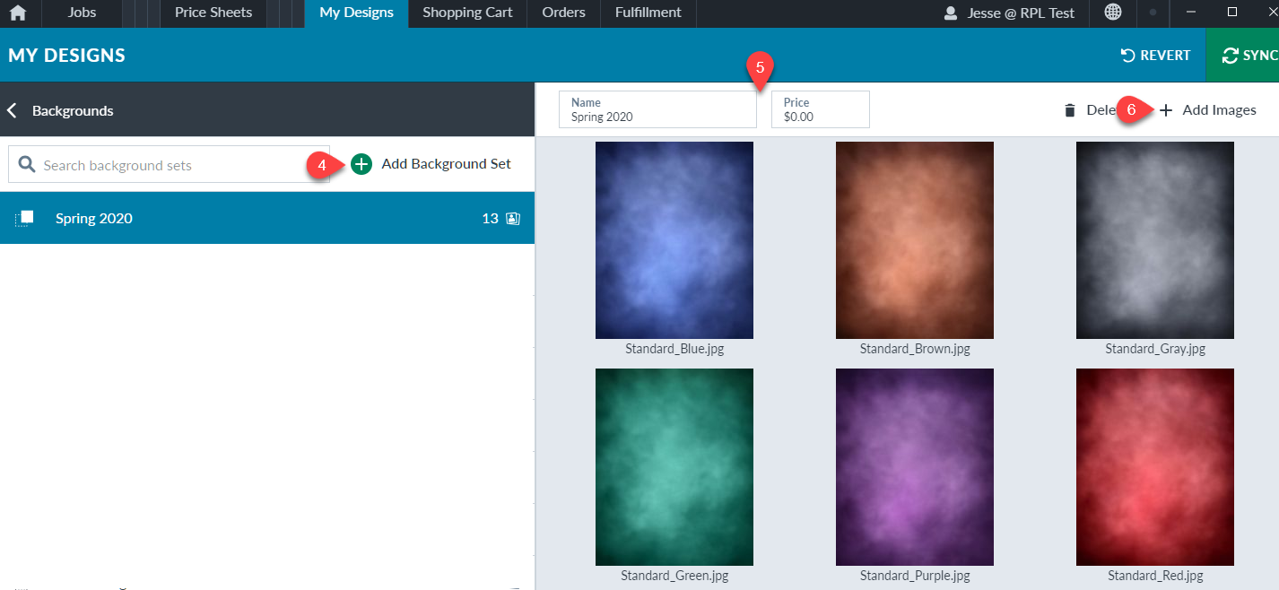 Blueprint: How to Add Backgrounds in