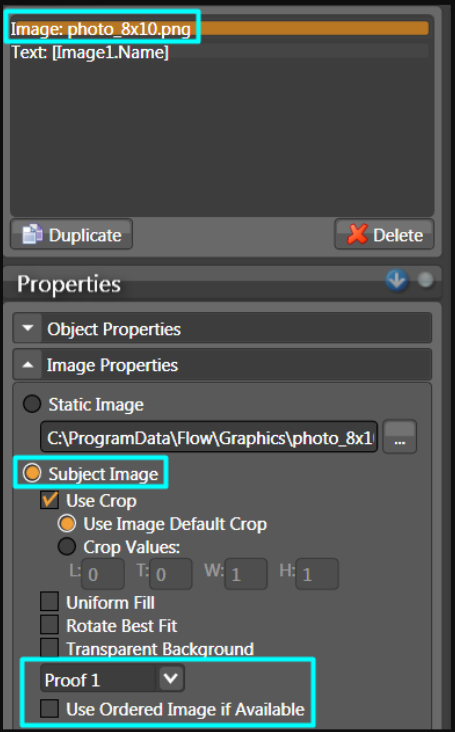 How to Add JPEG Filename to Layout in FLOW