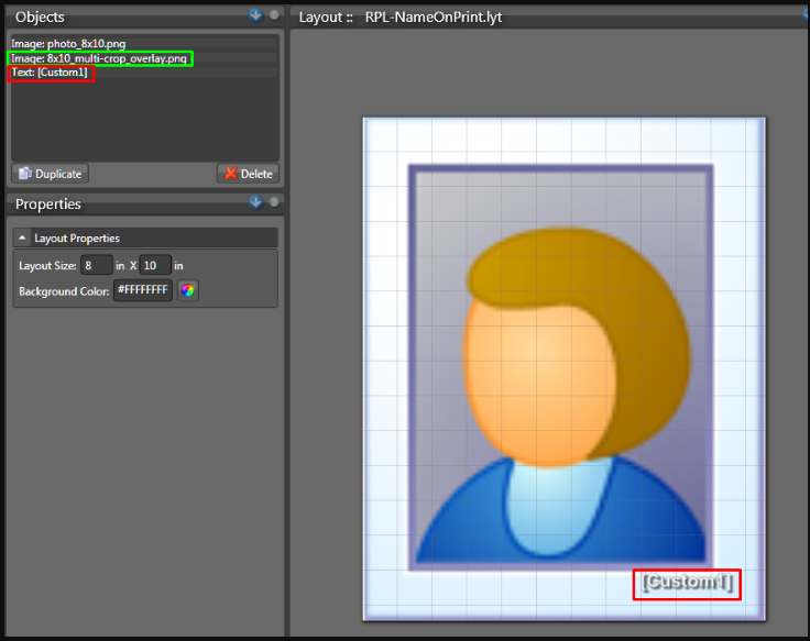How to Add Subject Name and/or Year to Prints
